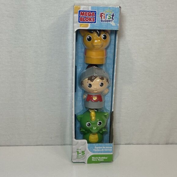 Mega Bloks | Toys | Mega Bloks Block Buddies Hero Team 3 Pack Horse ...